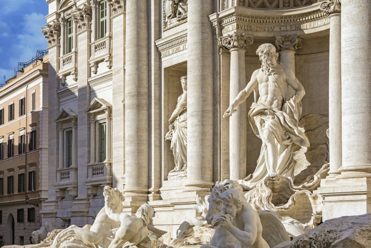 Fontanna di Trevi – jedna z największych atrakcji Rzymu